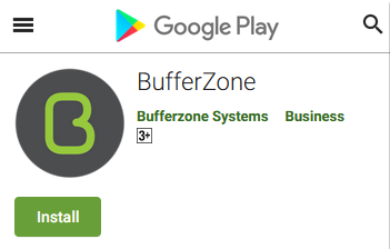 BufferZone Mobile Phone App